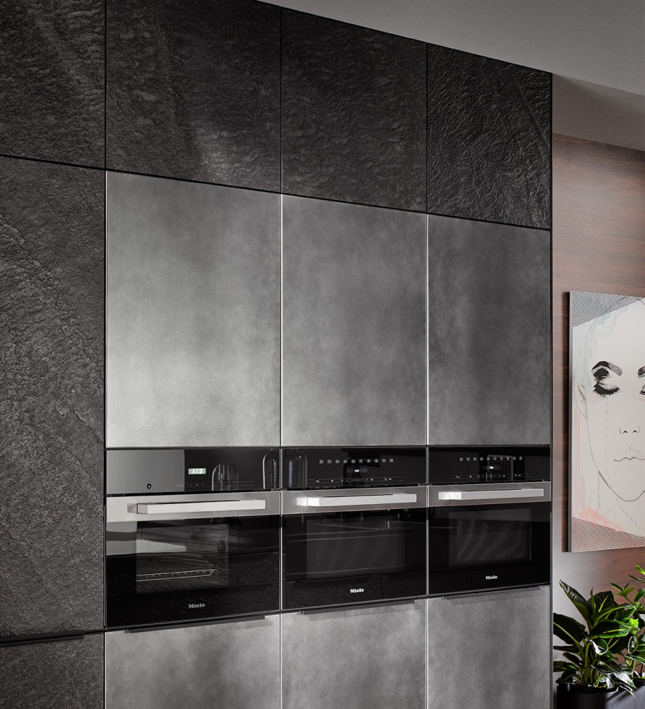 German kitchen brand launches stunning stone veneer kitchen
