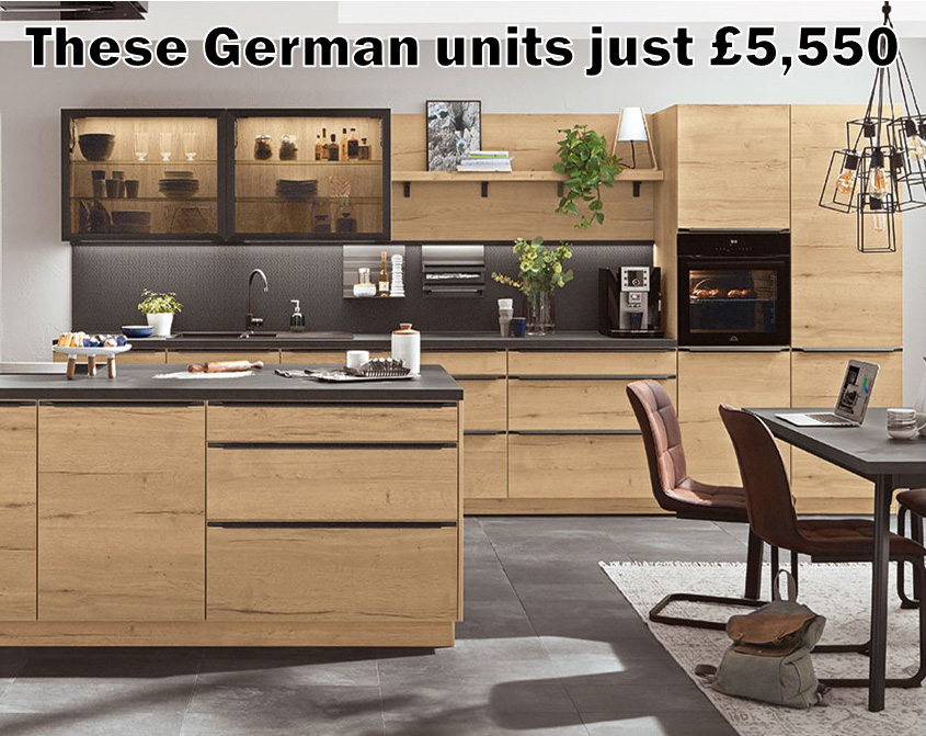 How to get a German kitchen for less than a budget kitchen.
