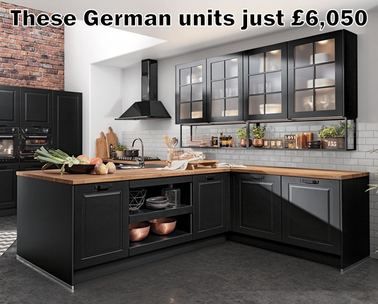 German kitchens for less than Wickes, Magnet or Wren