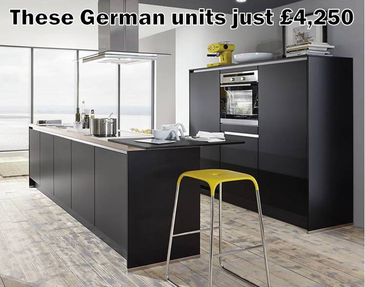 How to get a German kitchen for less than a budget kitchen.