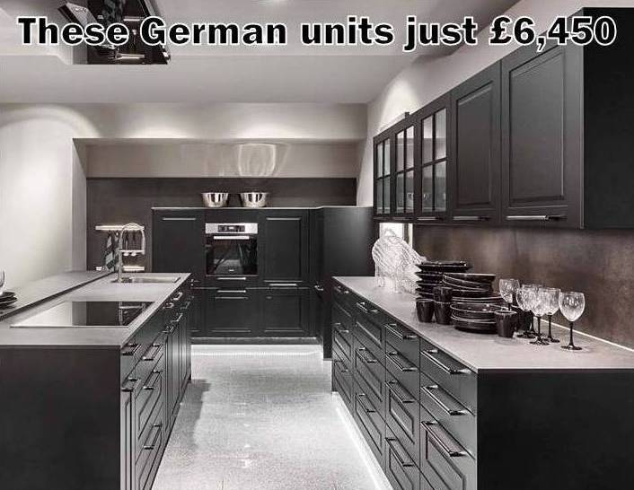 How to get a German kitchen for less than a budget kitchen.