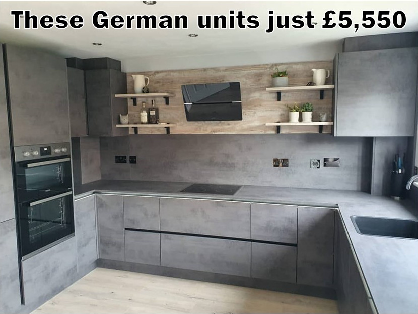 How to get a German kitchen for less than a budget kitchen.