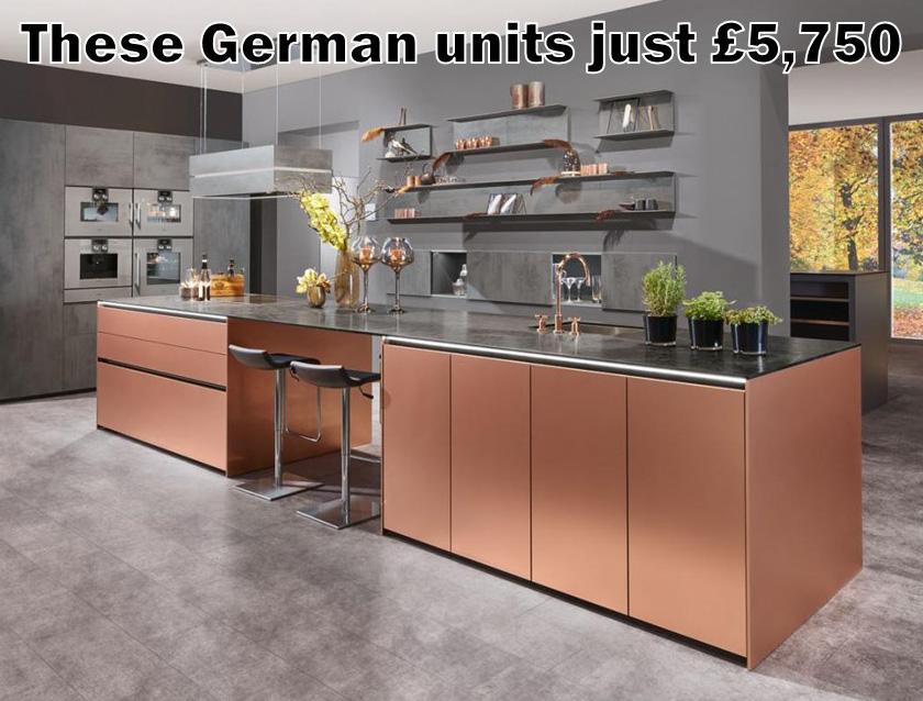 How to get a German kitchen for less than a budget kitchen.