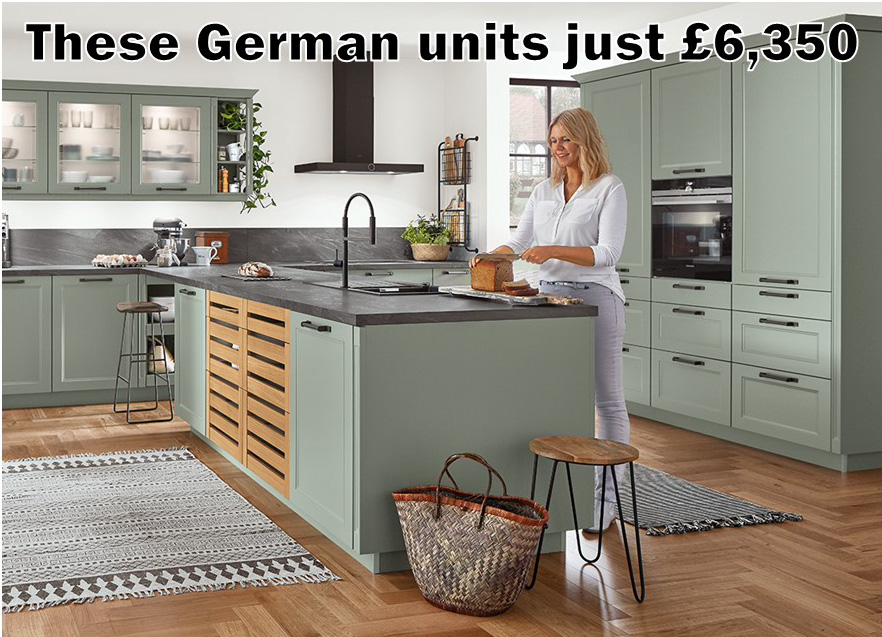 German kitchens for less than Wickes, Magnet or Wren