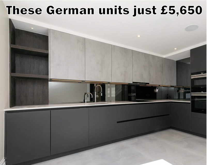 How to get a German kitchen for less than a budget kitchen.