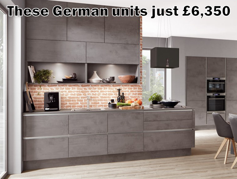 How to get a German kitchen for less than a budget kitchen.