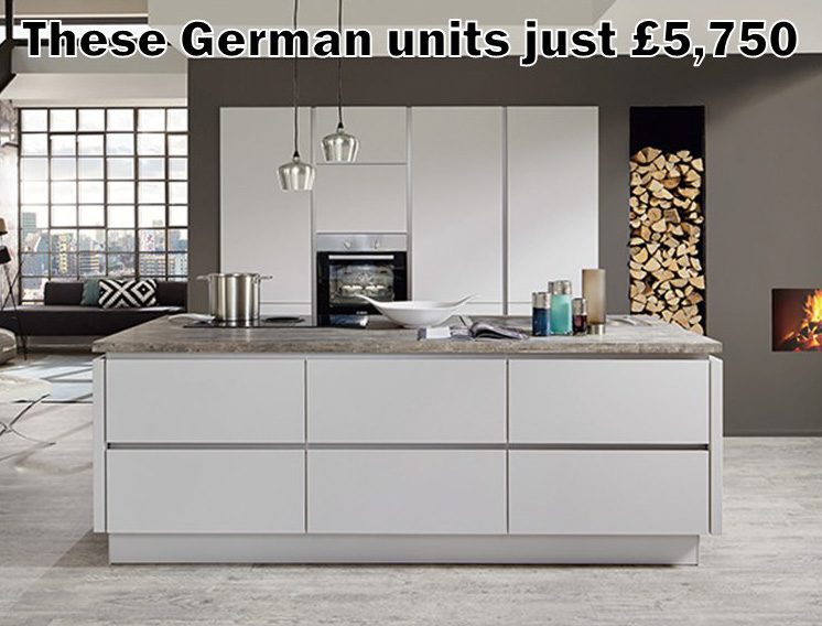 How to get a German kitchen for less than a budget kitchen.
