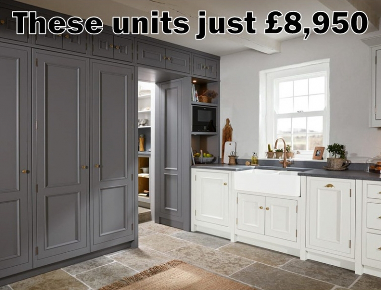 Luxury bespoke hand made kitchens for a fraction of the price