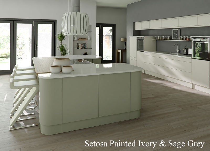 Matt Kitchen Ivory Sage