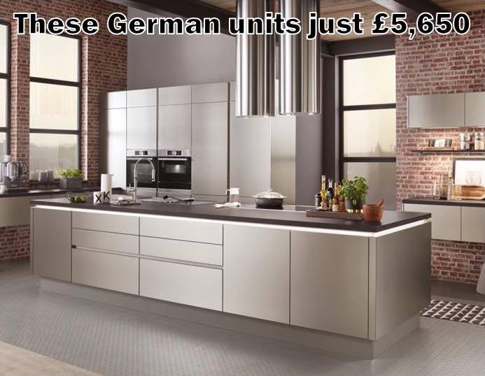 How to get a German kitchen for less than a budget kitchen.