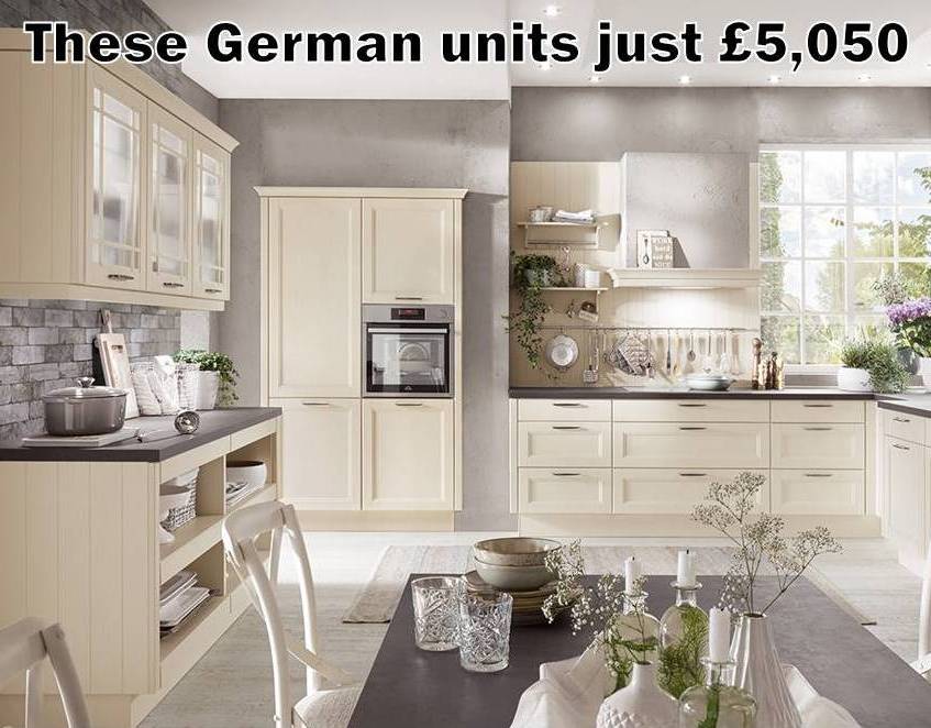 How to get a German kitchen for less than a budget kitchen.