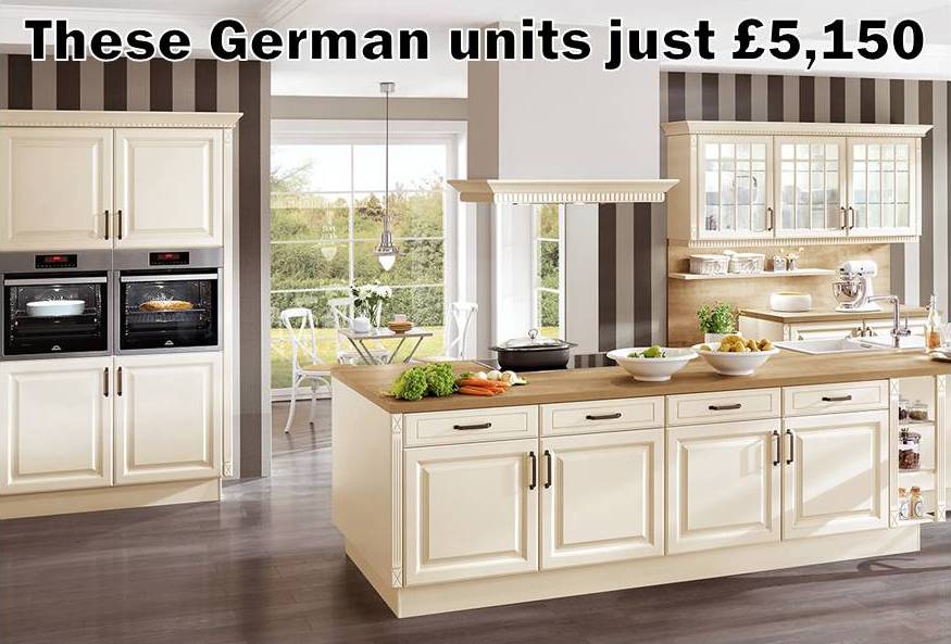 How to get a German kitchen for less than a budget kitchen.
