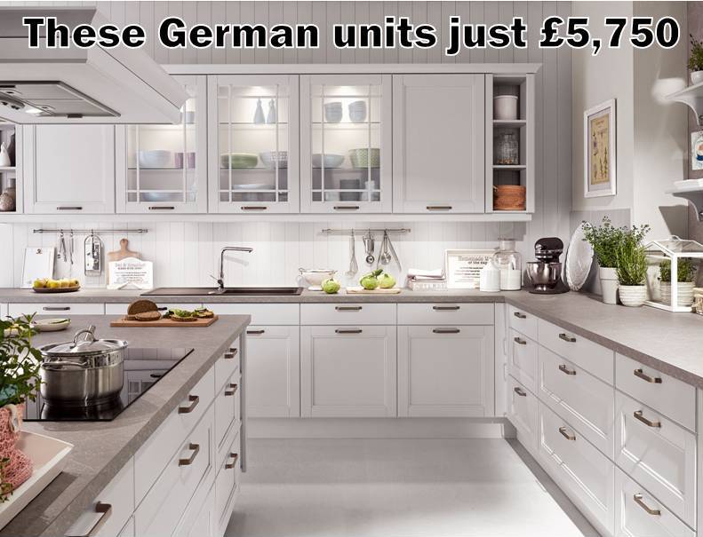 How to get a German kitchen for less than a budget kitchen.